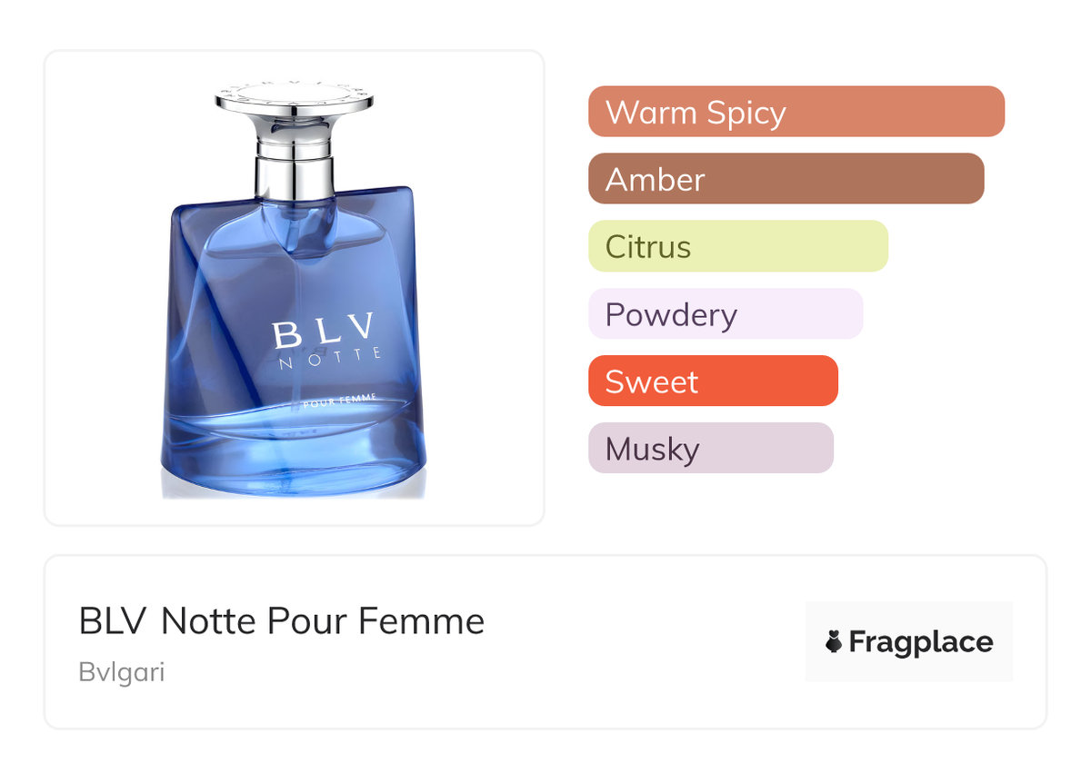 BLV Notte Pour Femme by Bvlgari