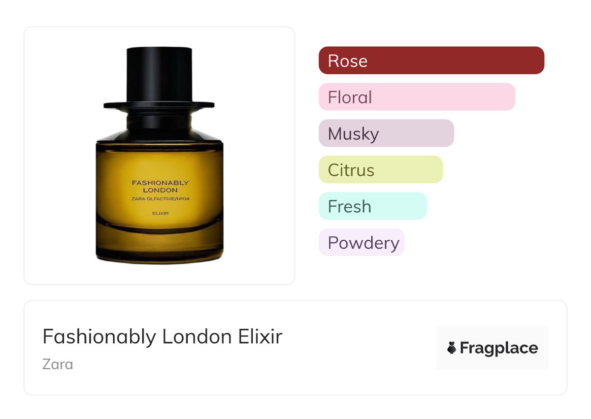 Fashionably London Elixir by Zara